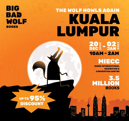 The Big Bad Wolf Books Sale at MIECC set for Dec 20 – Jan 2, 2023