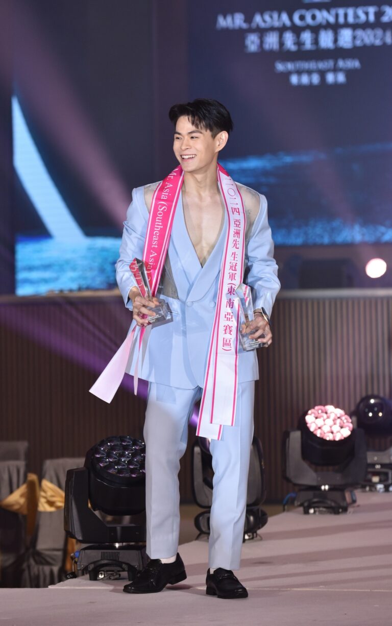 Janice Chian and Vincent Chye win in Miss Asia/Mr Asia Pageant 2024