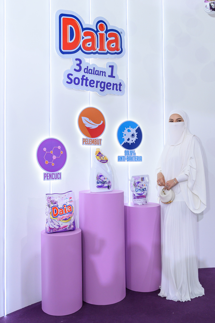 Daia unveils new 3-in-1 Softergent Lavender