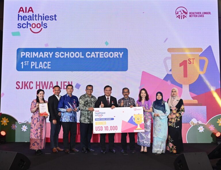 Celebrating inspiring student initiatives at AIA Healthiest Schools Awards