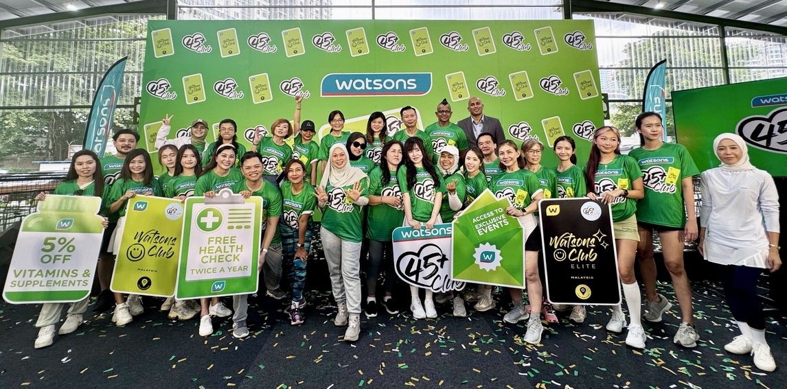Watsons Malaysia launches 45+ Members Club