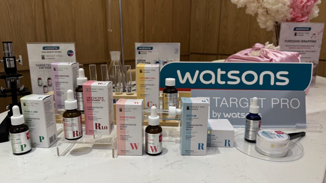 Watsons Malaysia launches newly upgraded Target Pro by Watsons serum range