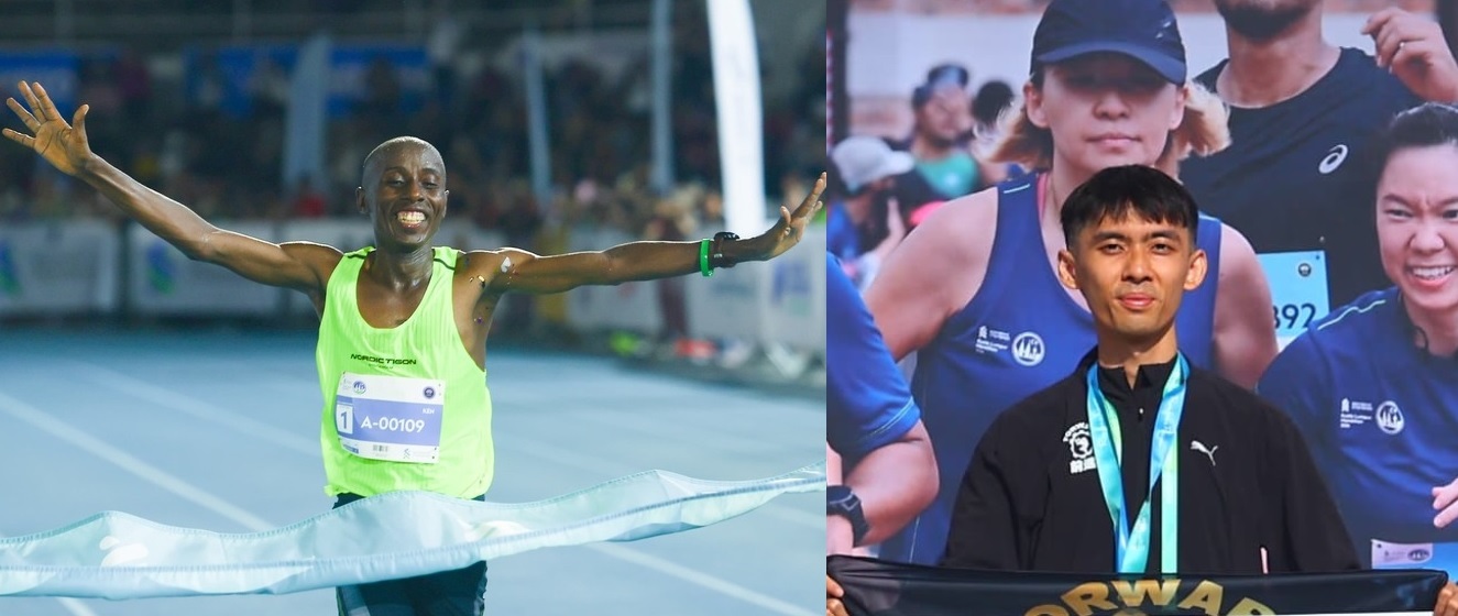 Kenya’s John Nzau runs to victory in KL Marathon 2025, Yeow Ni Jia ...