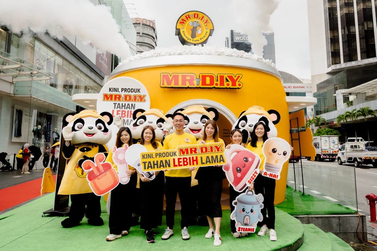 MR DIY showcases products quality with rice cooker pop-up campaign