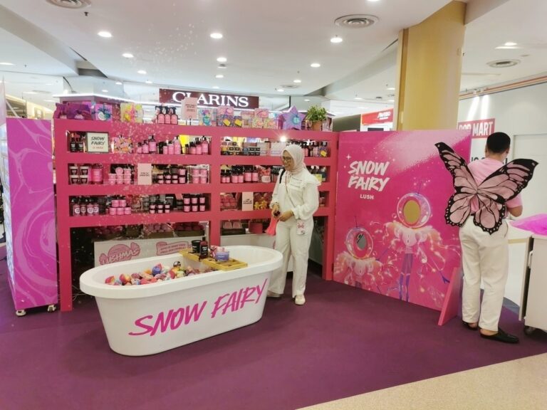Lush Malaysia debuts its first-ever Snow Fairy Showcase at Sunway Pyramid