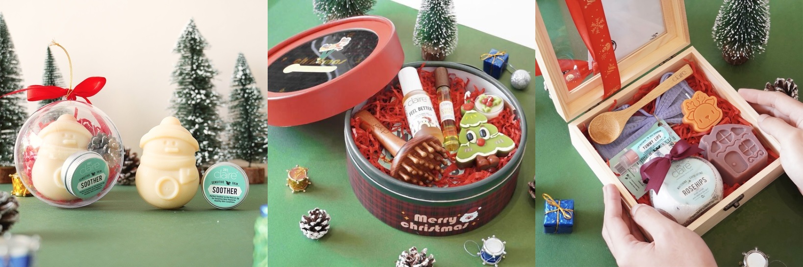 Claire Organics launches 2025 “The Secret Gift Corner” Christmas collection
