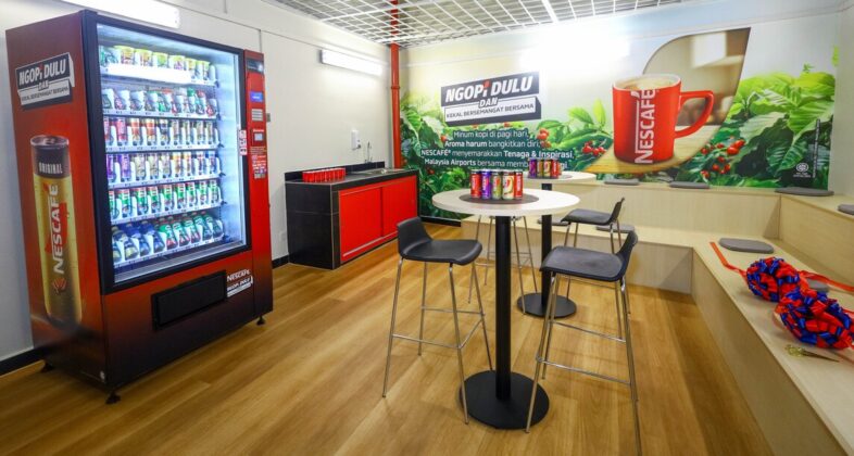 Nescafe unveils Community Room at KLIA, distributes 5,000 drinks to ...